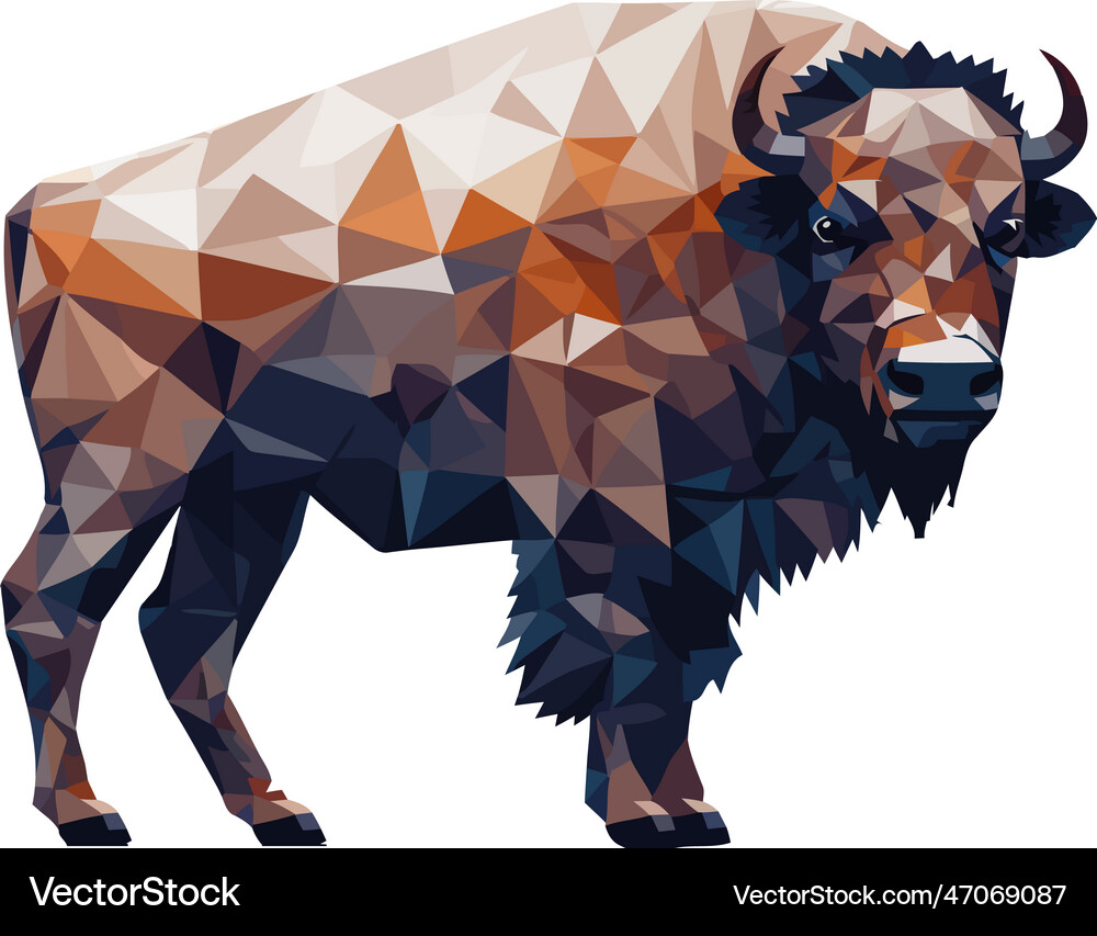 Cow silhouette standing on grass low outline Vector Image