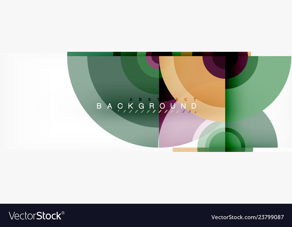 Modern circle background Royalty Free Vector Image
