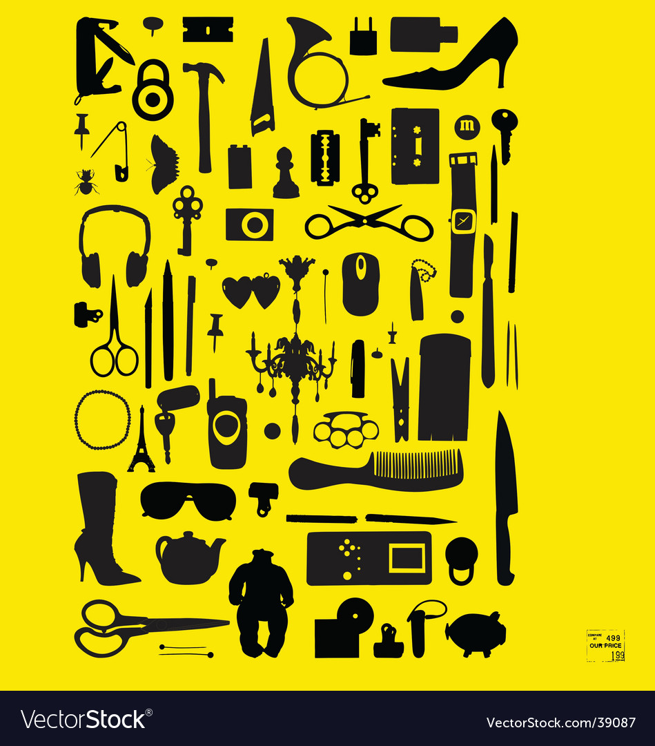 Things Royalty Free Vector Image - VectorStock