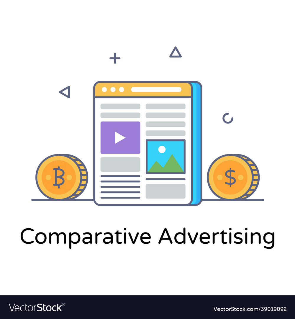 Currency comparison Royalty Free Vector Image - VectorStock
