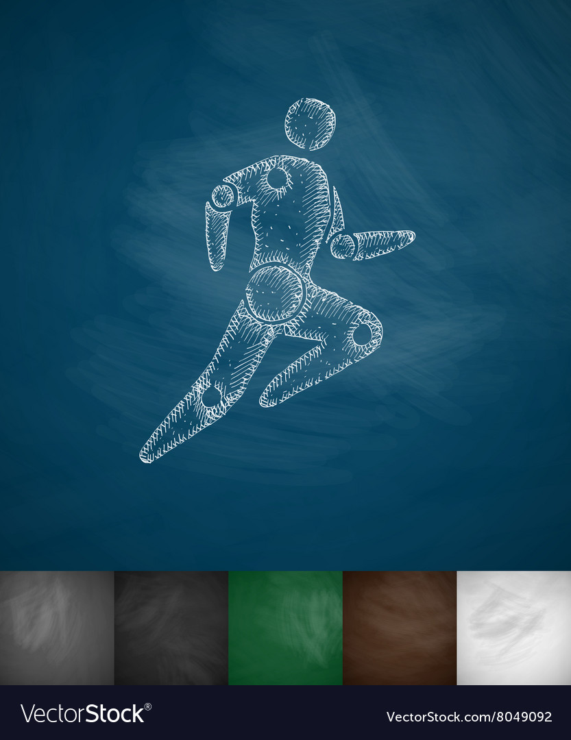 Runner icon Royalty Free Vector Image - VectorStock