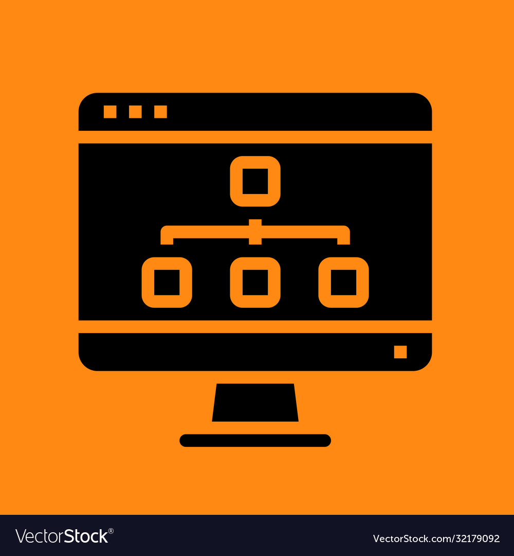 Website and windows interface icon Royalty Free Vector Image