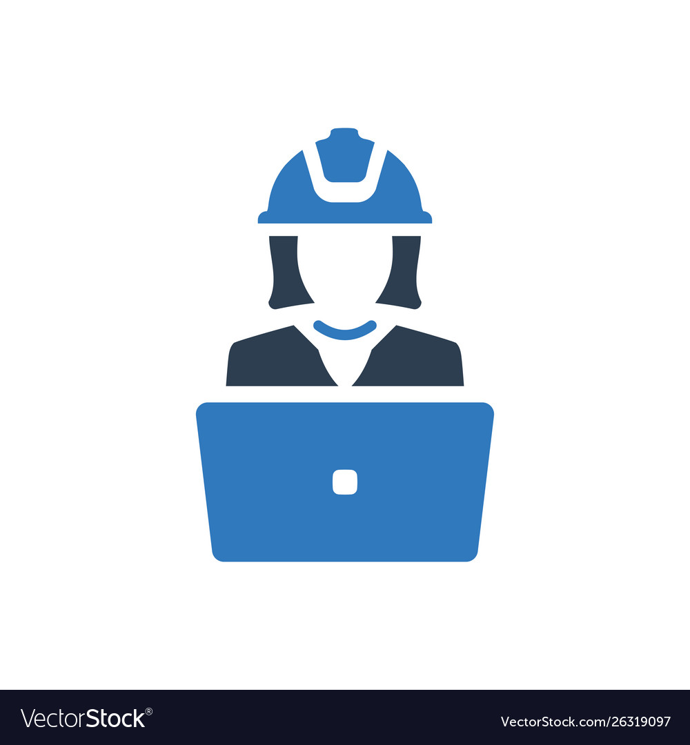 Architect project making icon Royalty Free Vector Image