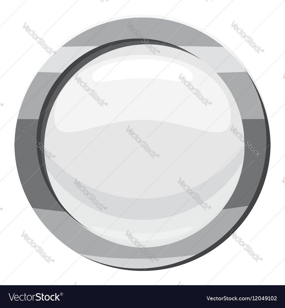 Button click icon cartoon style Royalty Free Vector Image Button click icon cartoon style Royalty Free Vector Image
