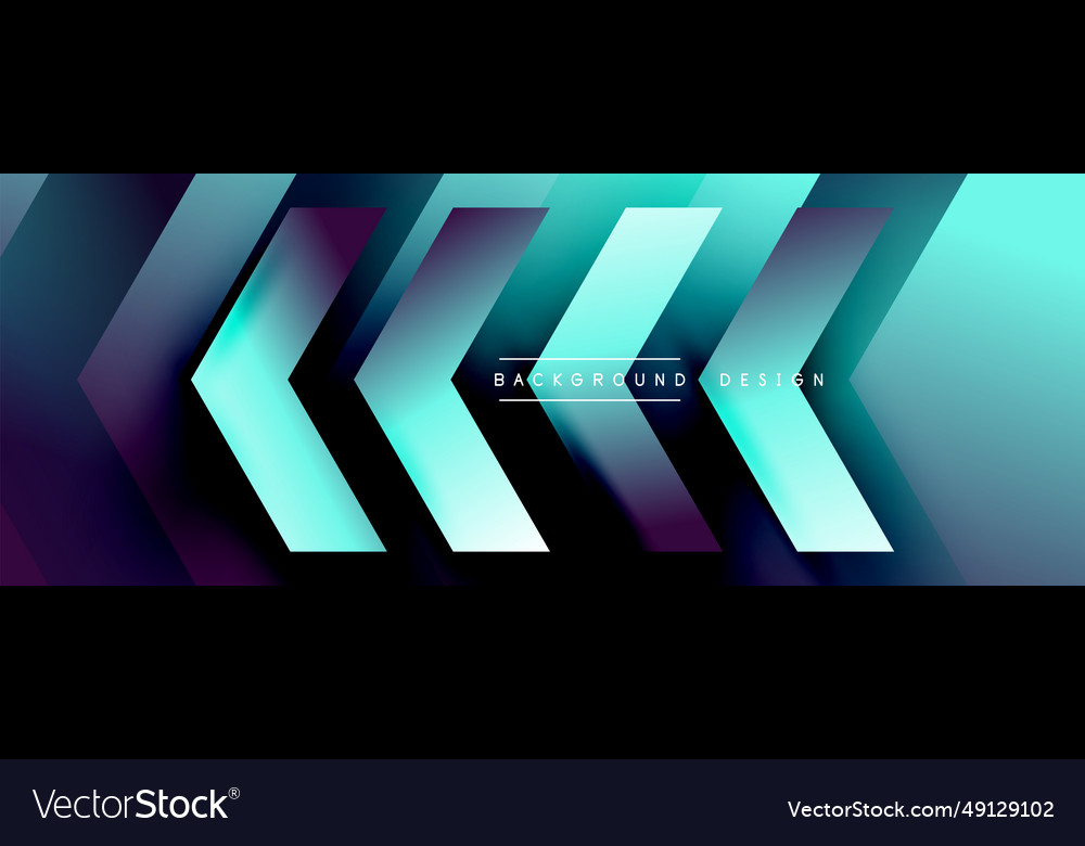 Energetic geometric background featuring an array Vector Image