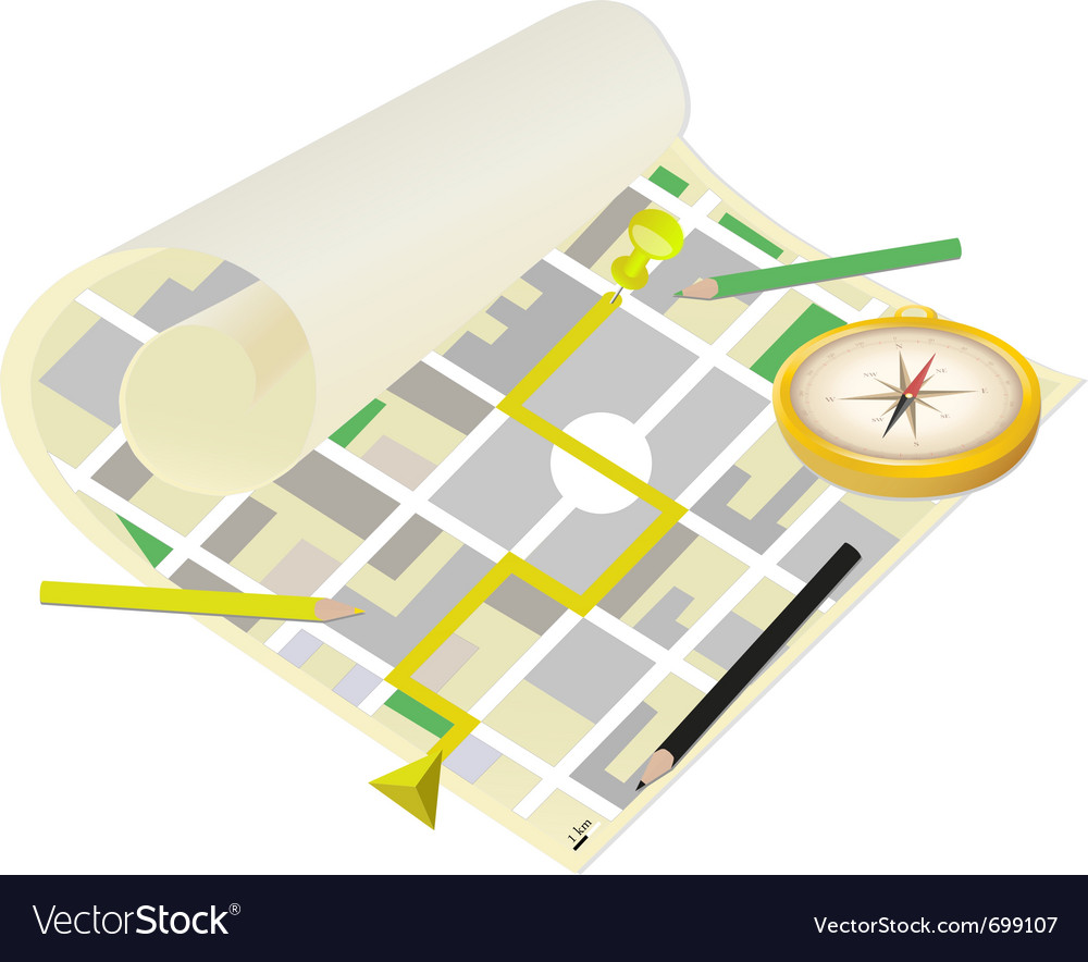 Location map Royalty Free Vector Image - VectorStock