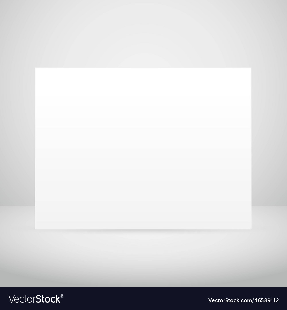 Gallery interior with empty frames Royalty Free Vector Image