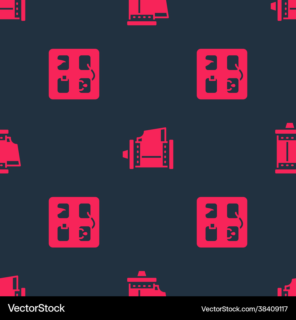 Set storyboard and camera roll cartridge Vector Image