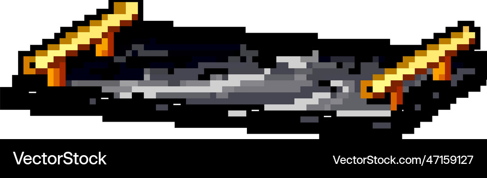 Decoration marble tray game pixel art Royalty Free Vector