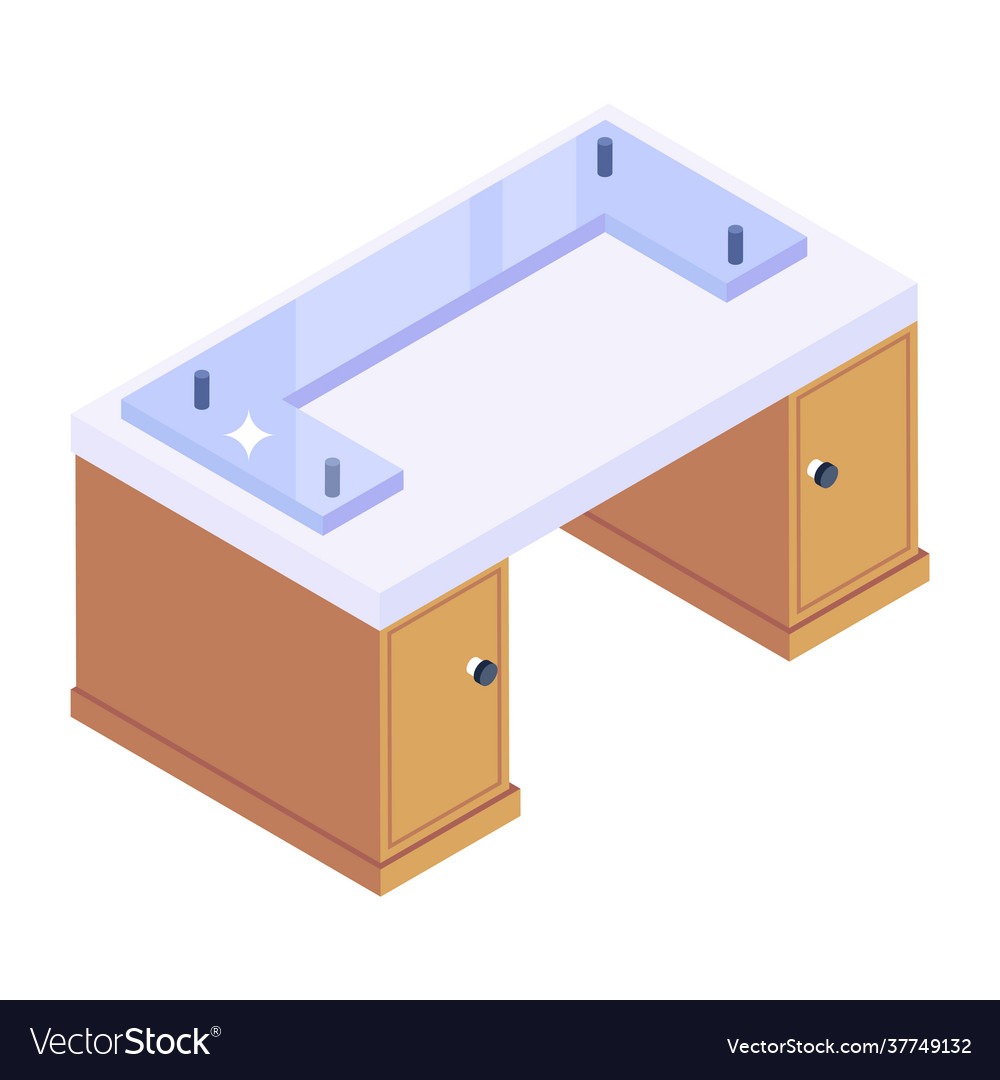 Official table Royalty Free Vector Image - VectorStock