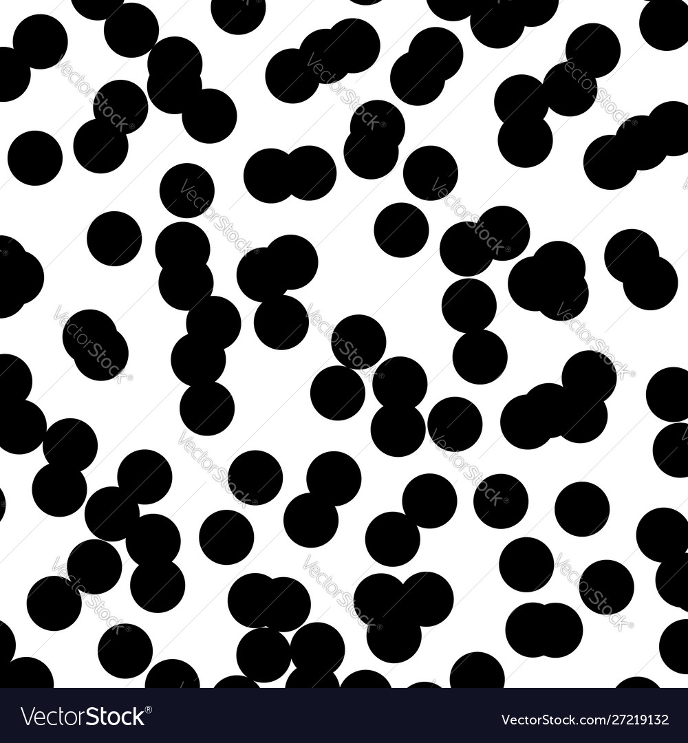 Random dots circles pattern background Royalty Free Vector