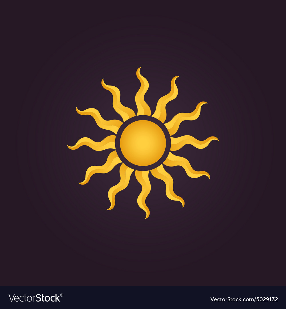 Sun Royalty Free Vector Image - VectorStock