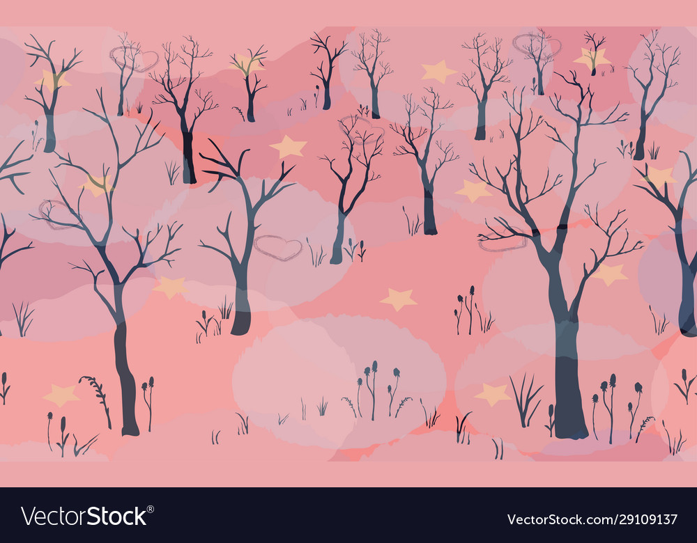 Seamless pattern with cold winter subtle blue Vector Image