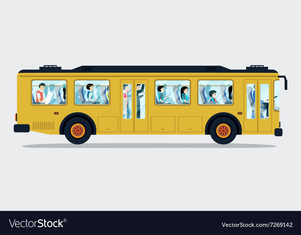 Bus Royalty Free Vector Image - VectorStock