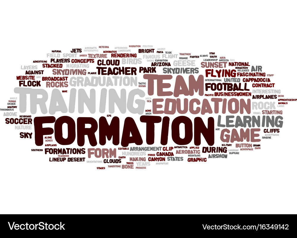 Formula word cloud concept Royalty Free Vector Image