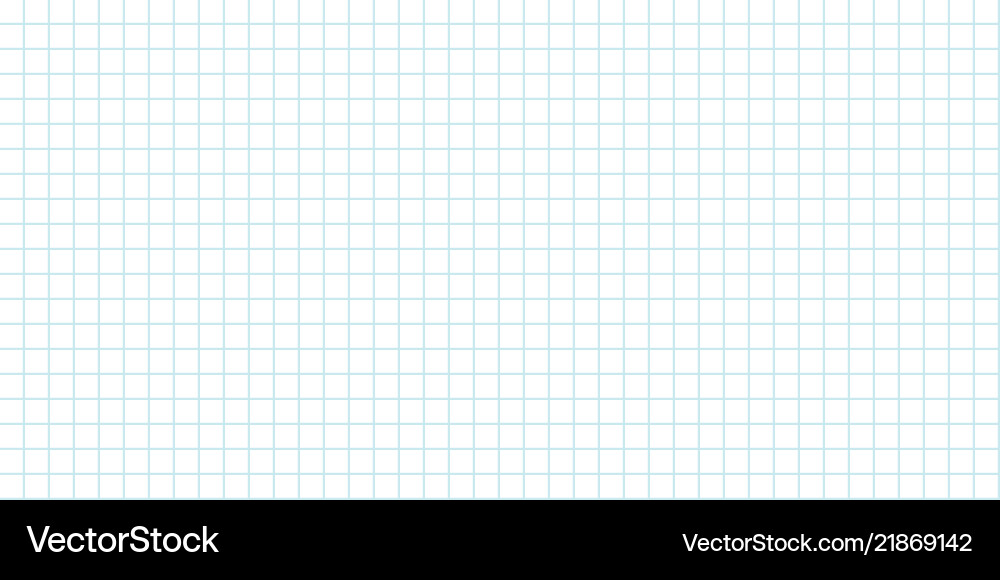 Seamless grid background lined sheet of paper Vector Image