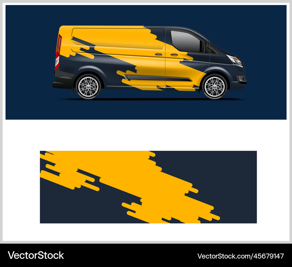Race car wrap designs abstract stripe racing Vector Image