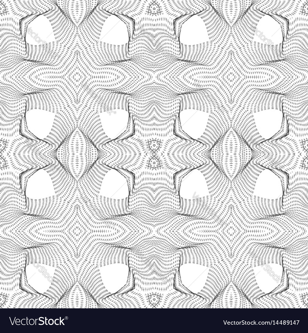 Warped parametric surface shape pattern Royalty Free Vector