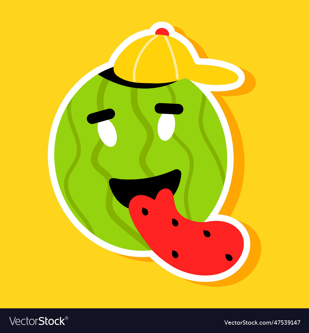 Watermelon Royalty Free Vector Image - VectorStock