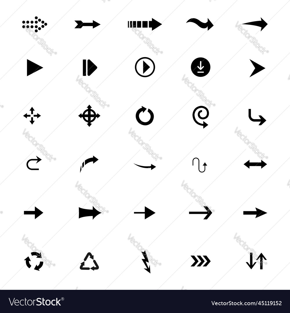 Arrows Royalty Free Vector Image - VectorStock