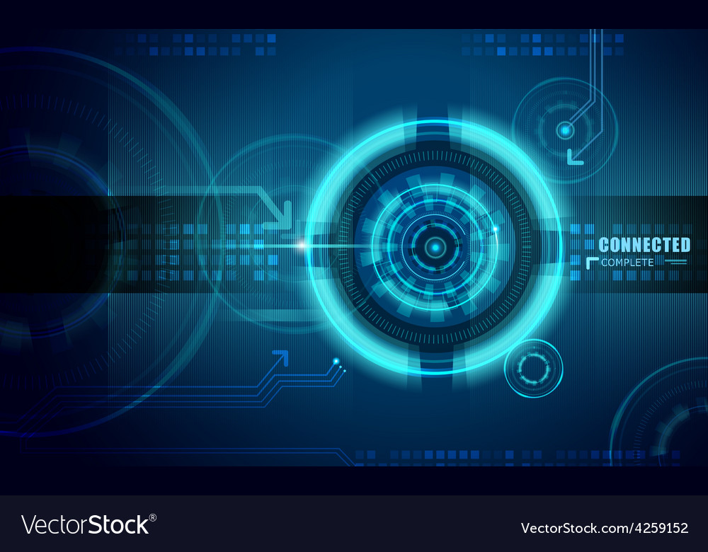 Connected Royalty Free Vector Image - VectorStock