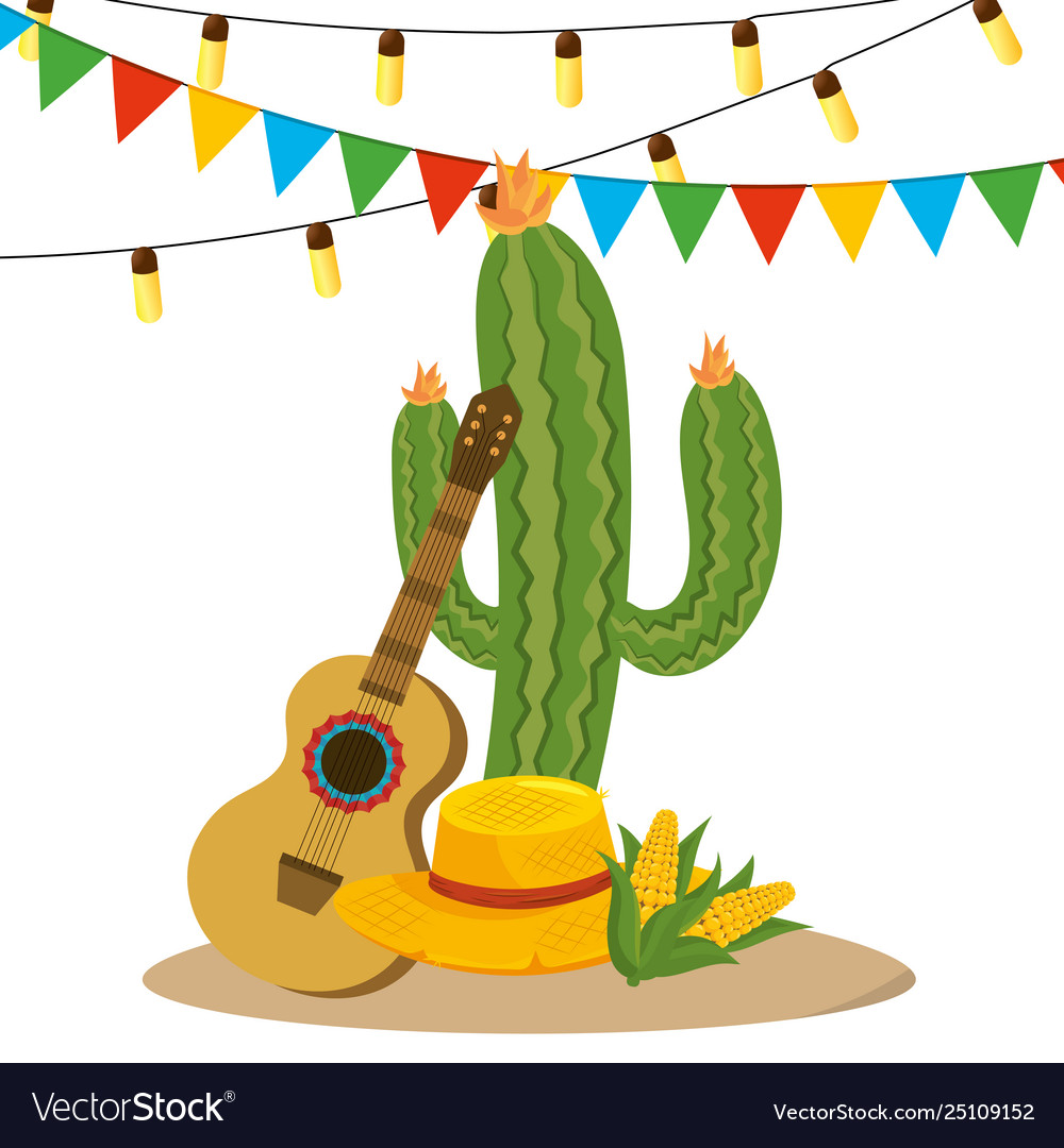 Festa junina cartoon Royalty Free Vector Image Festa junina cartoon Royalty Free Vector Image