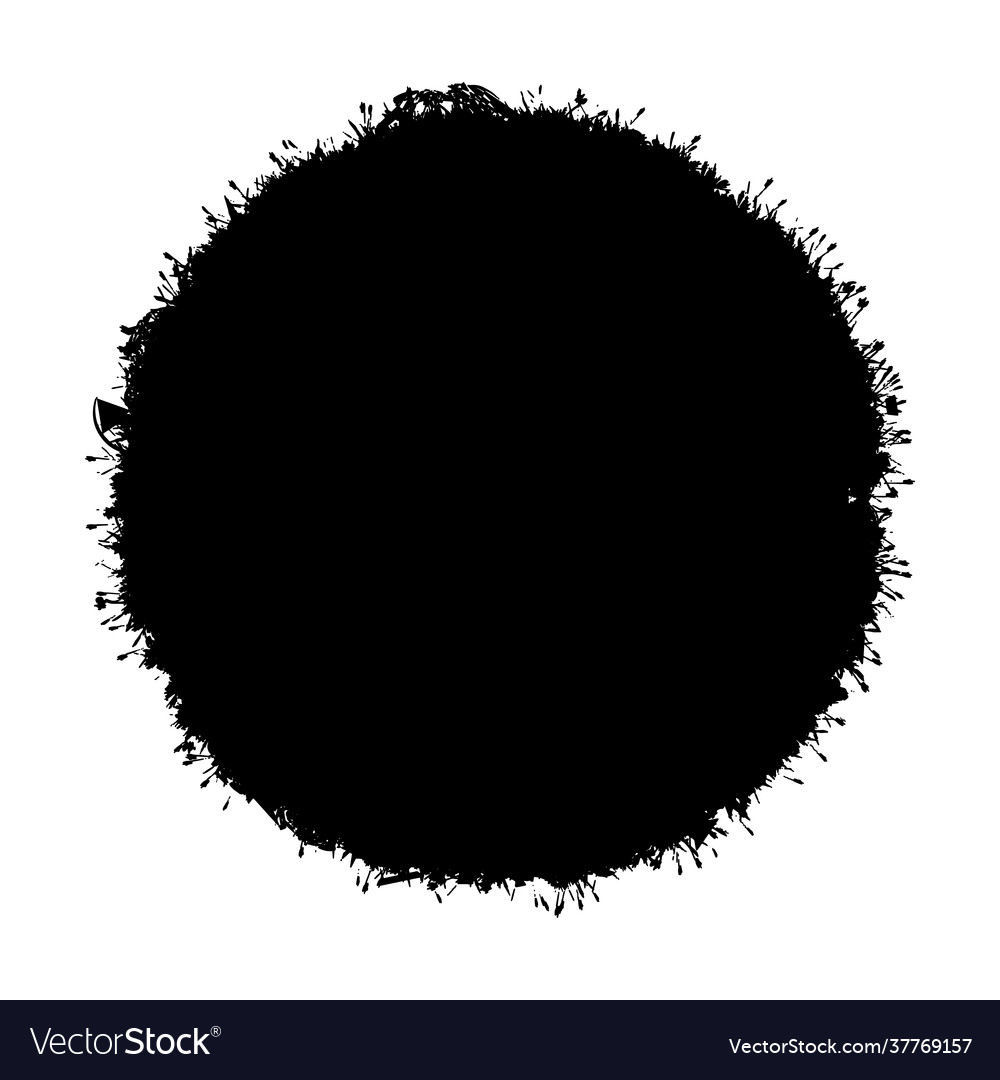 Circle stamp texture Royalty Free Vector Image