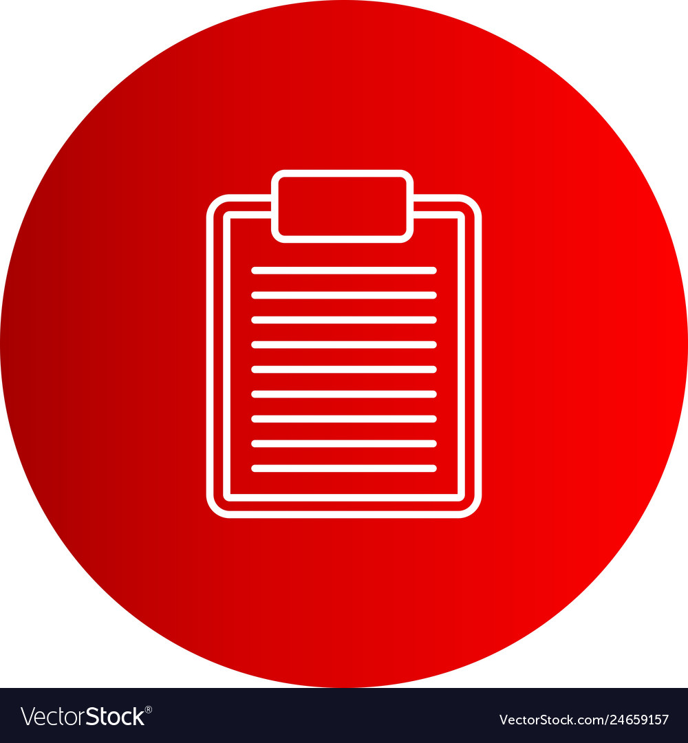 Clip board icon Royalty Free Vector Image - VectorStock Clip board icon Royalty Free Vector Image - VectorStock
