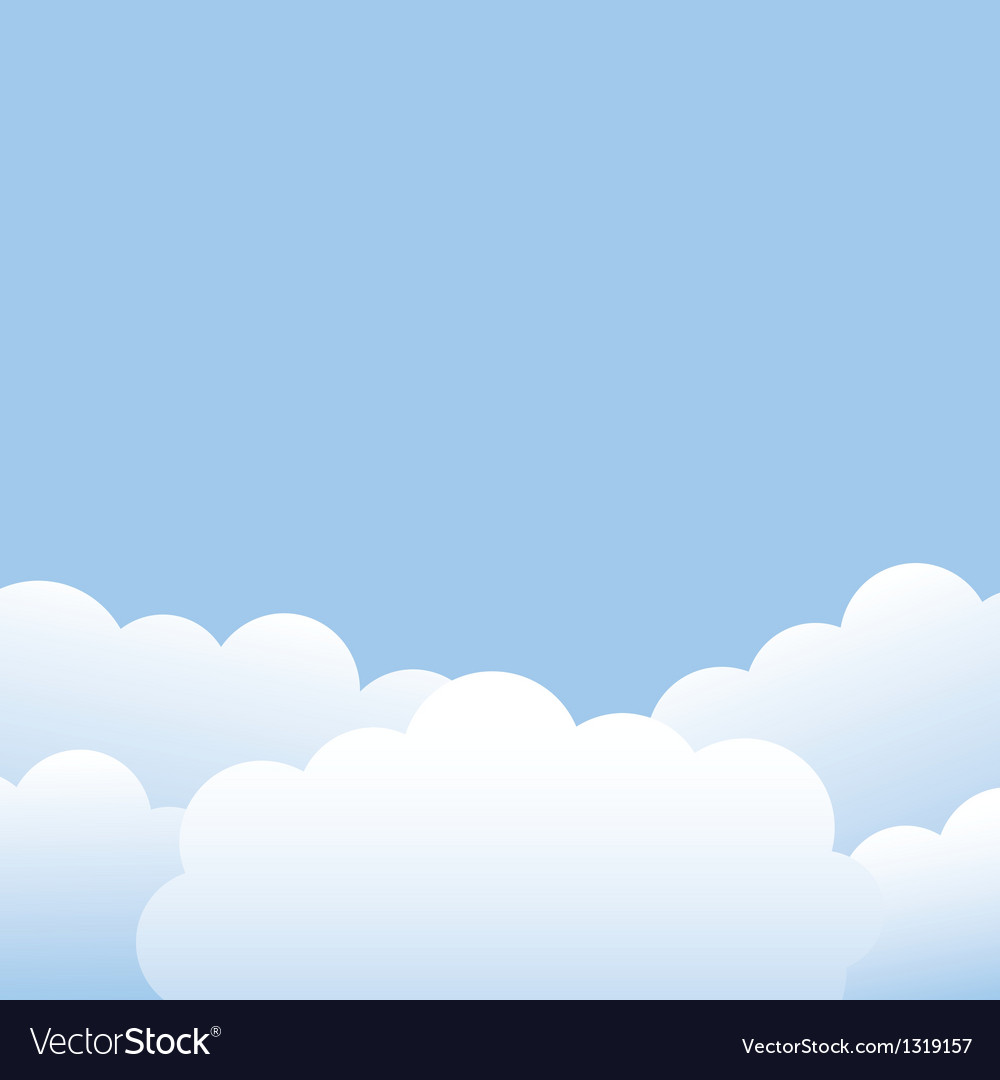 Clouds Royalty Free Vector Image - VectorStock