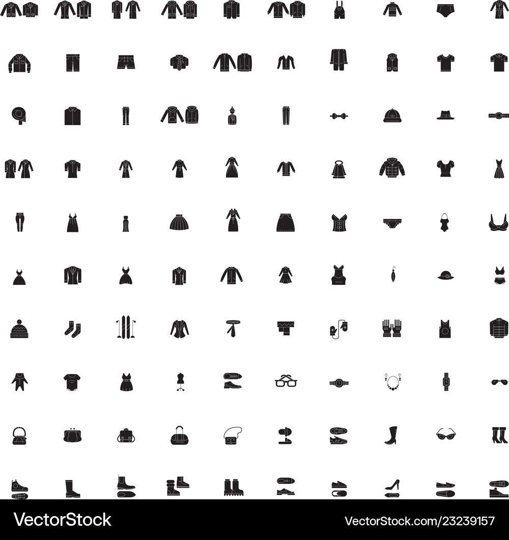 Earrings necklace black concept icon Royalty Free Vector