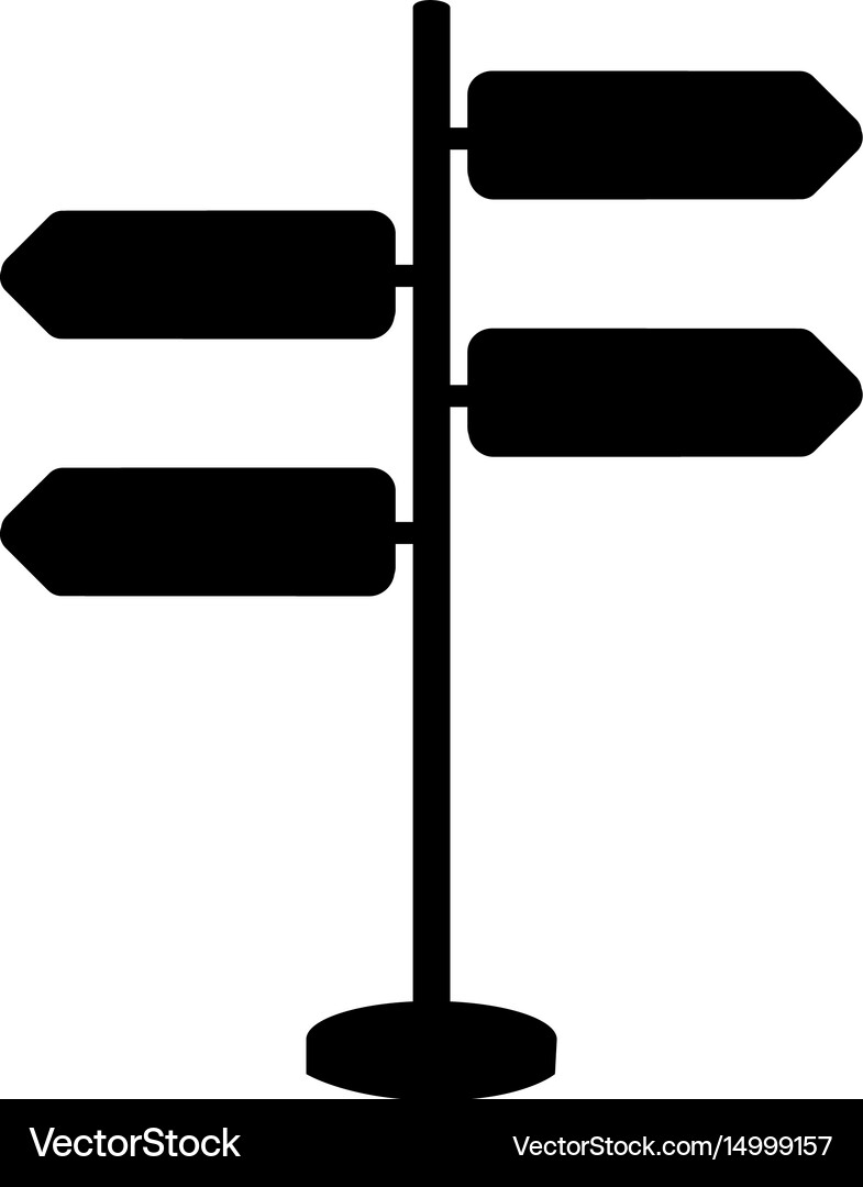 Signal with arrows icon Royalty Free Vector Image