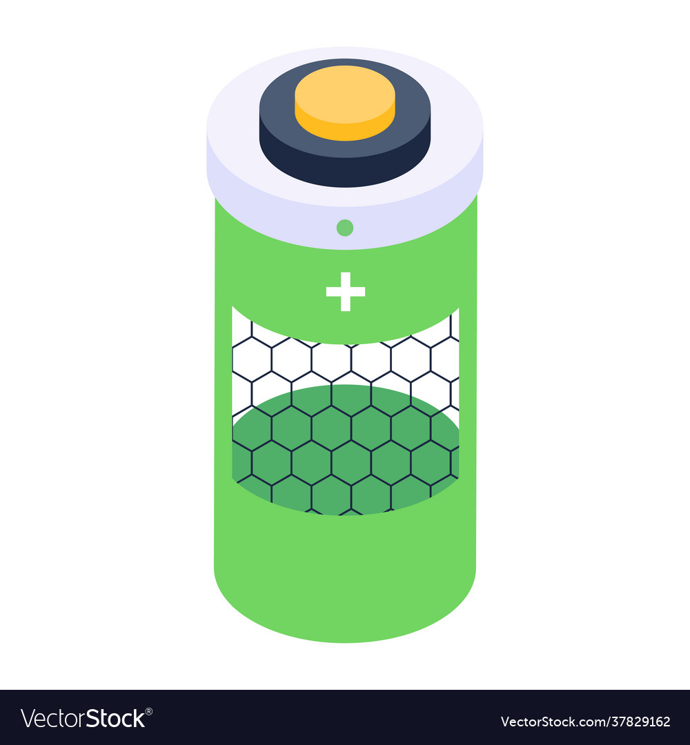 Battery cell Royalty Free Vector Image - VectorStock
