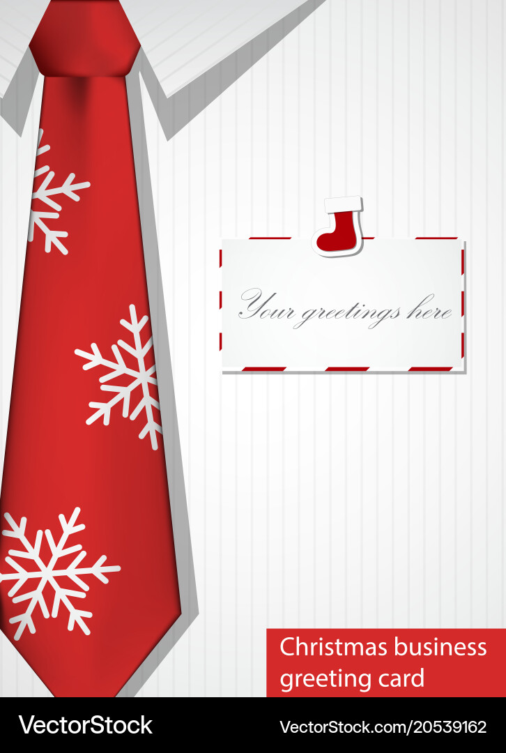 Business greeting card Royalty Free Vector Image