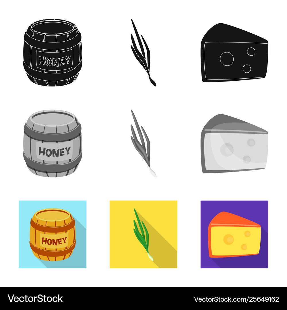 Design taste and product icon set Royalty Free Vector Image