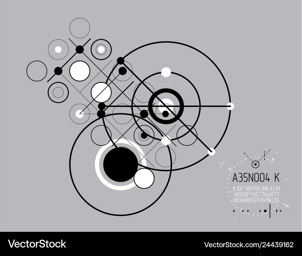 Engineering technological wallpaper made Vector Image