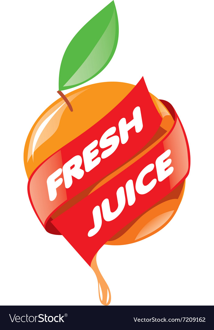 Logo fresh juice Royalty Free Vector Image - VectorStock Logo fresh juice Royalty Free Vector Image - VectorStock