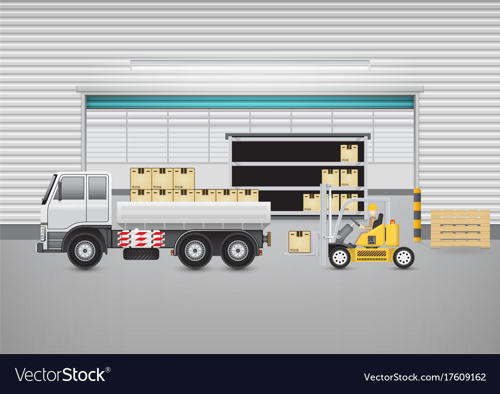 Shipping concept Royalty Free Vector Image - VectorStock