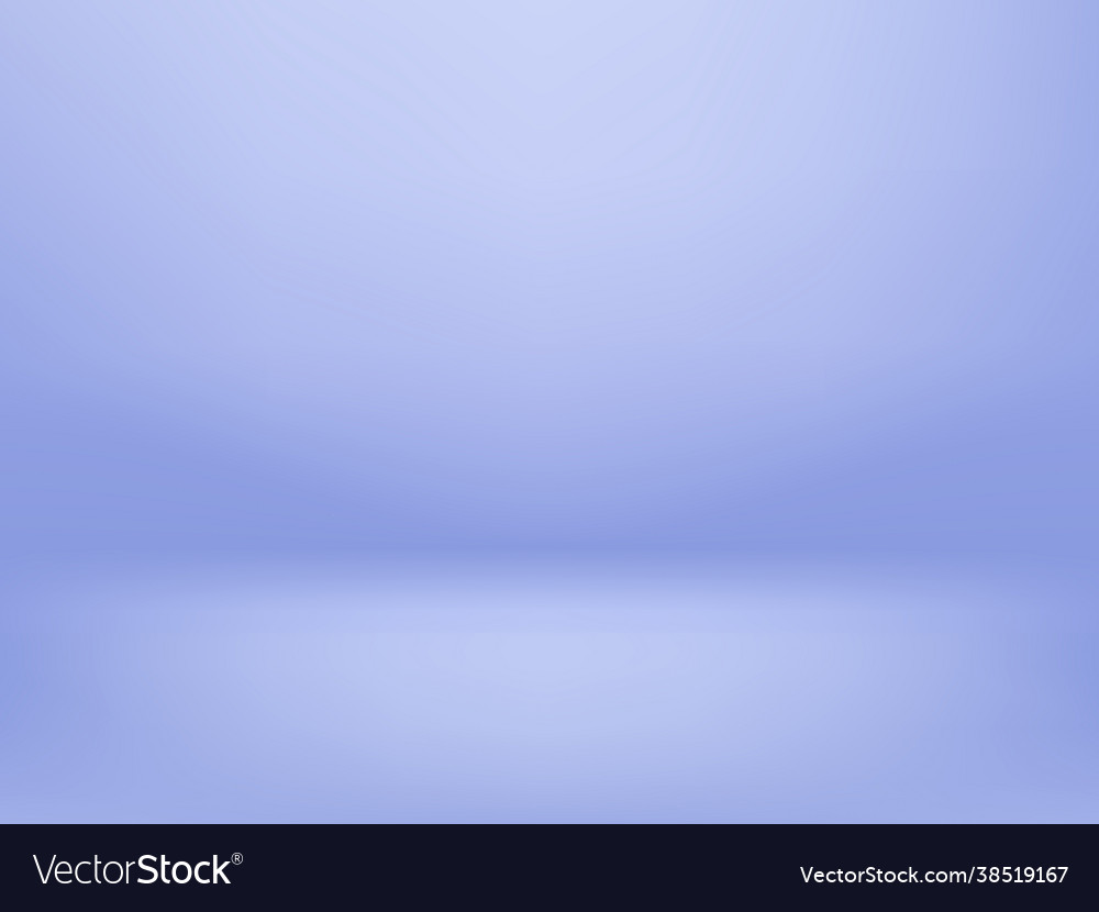 Abstract blue cold gradient background empty Vector Image