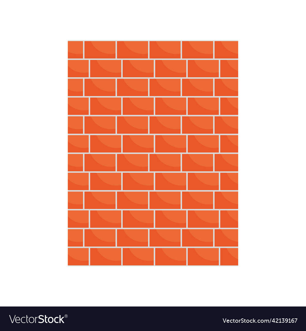 Bricks wall icon Royalty Free Vector Image - VectorStock