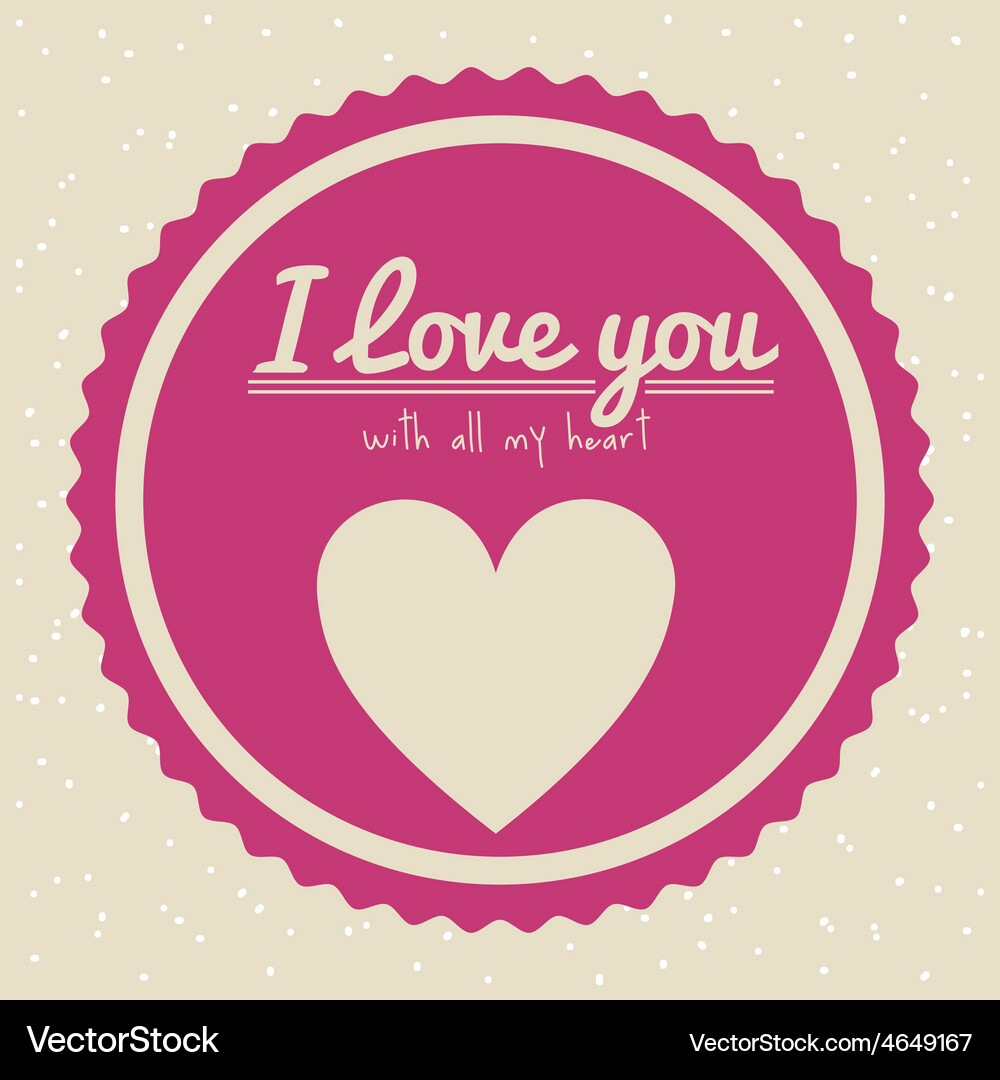 Love design Royalty Free Vector Image - VectorStock