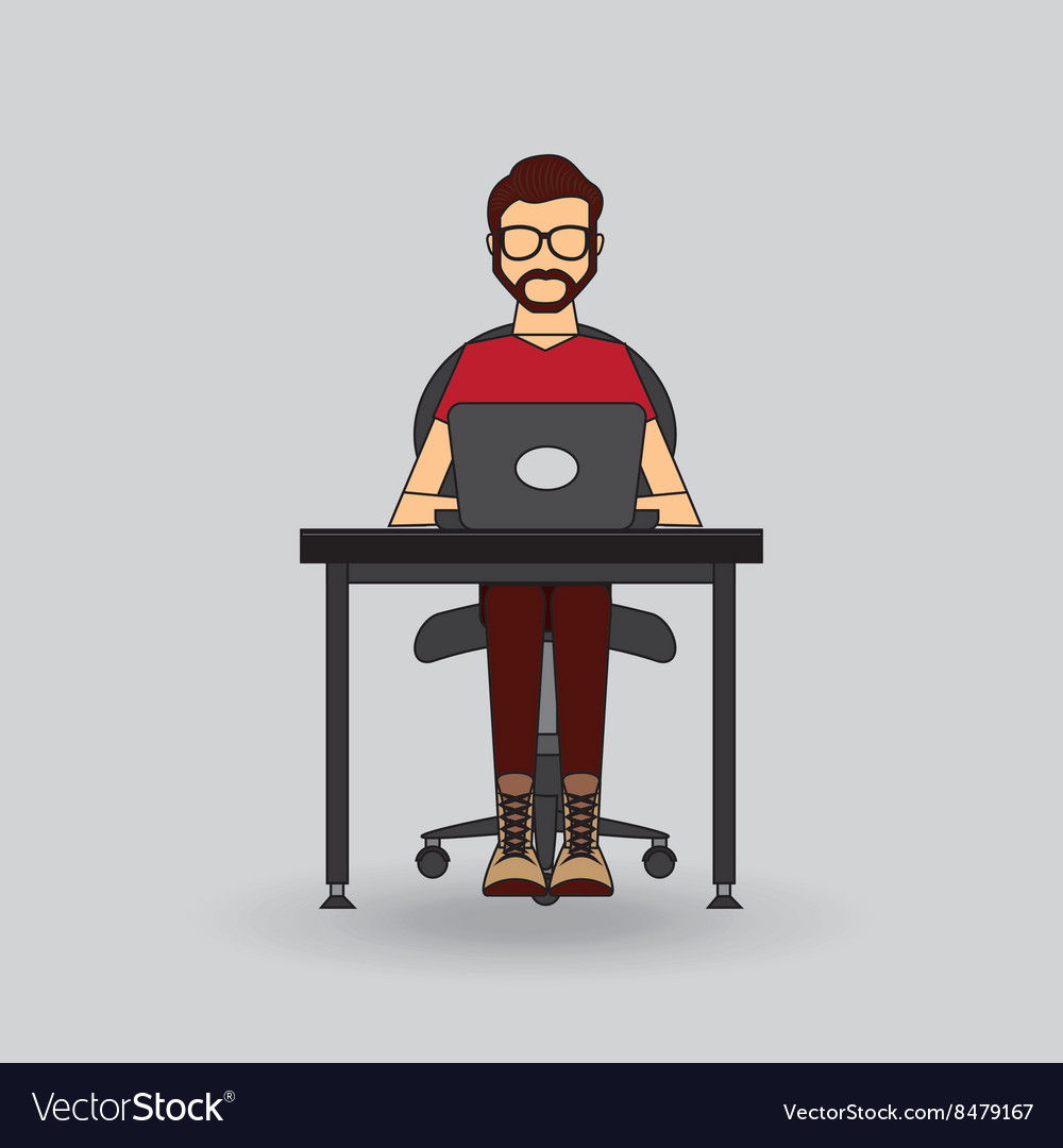 User online design Royalty Free Vector Image - VectorStock