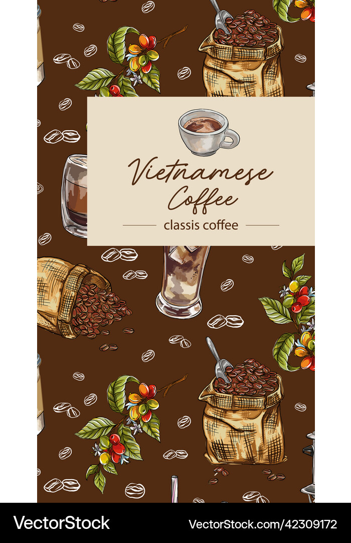 Banners for advertising coffee graphic style Vector Image