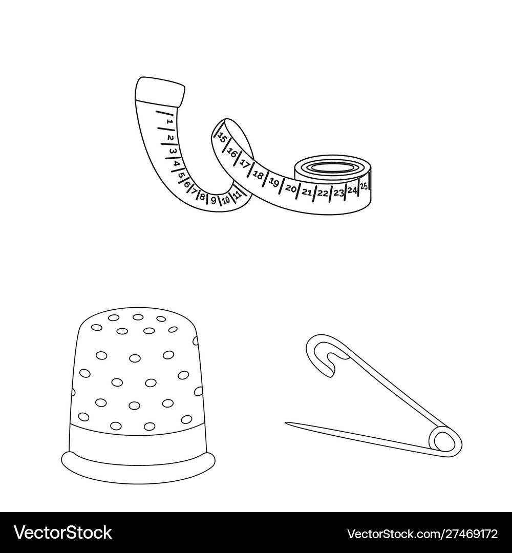 Fashion and tailoring icon Royalty Free Vector Image