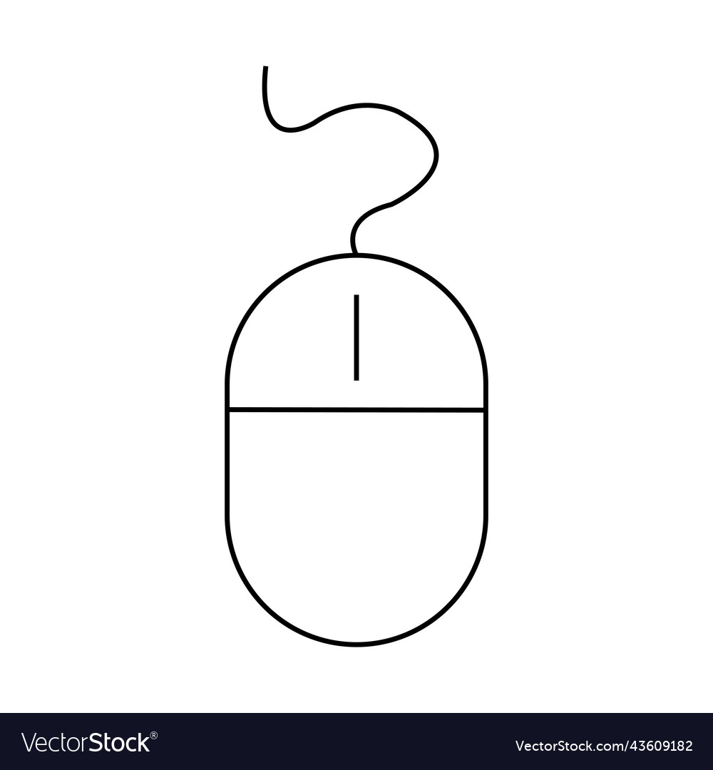 Mouse logo Royalty Free Vector Image - VectorStock