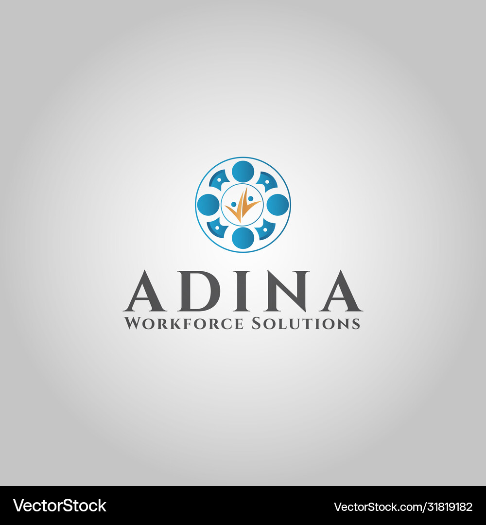 Research advocacy and workforce solutions logo Vector Image