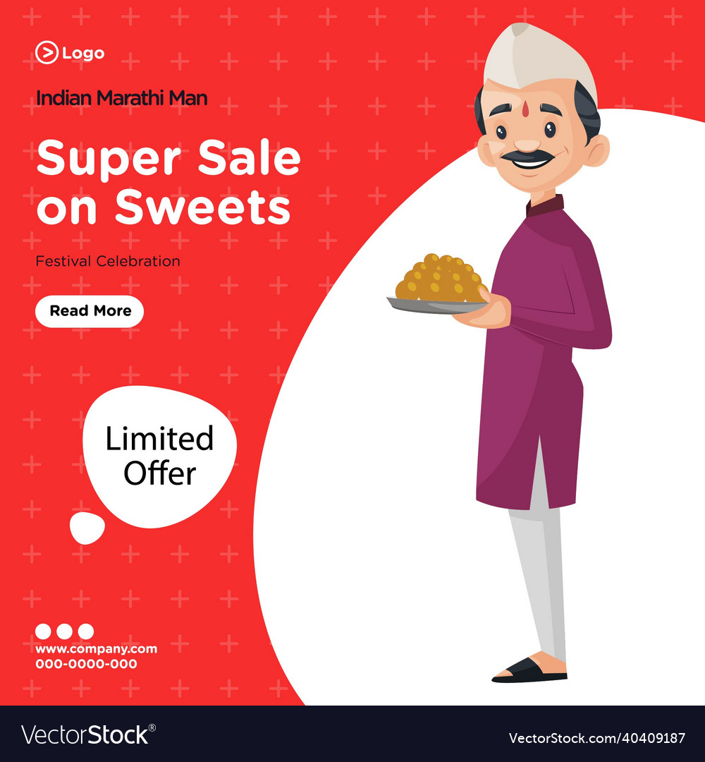 Banner Design Of Marathi Man Royalty Free Vector Image banner-design-of-marathi-man-royalty-free-vector-image