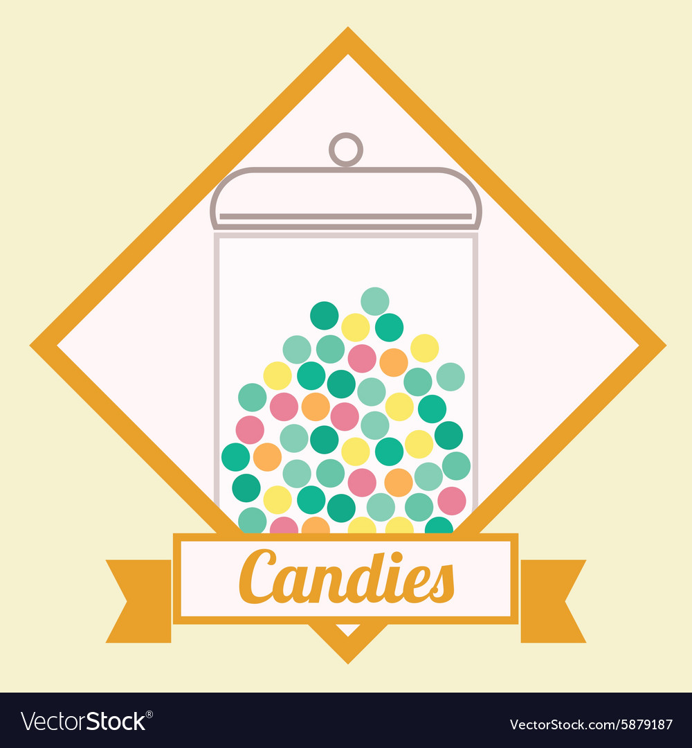 Candy design Royalty Free Vector Image - VectorStock