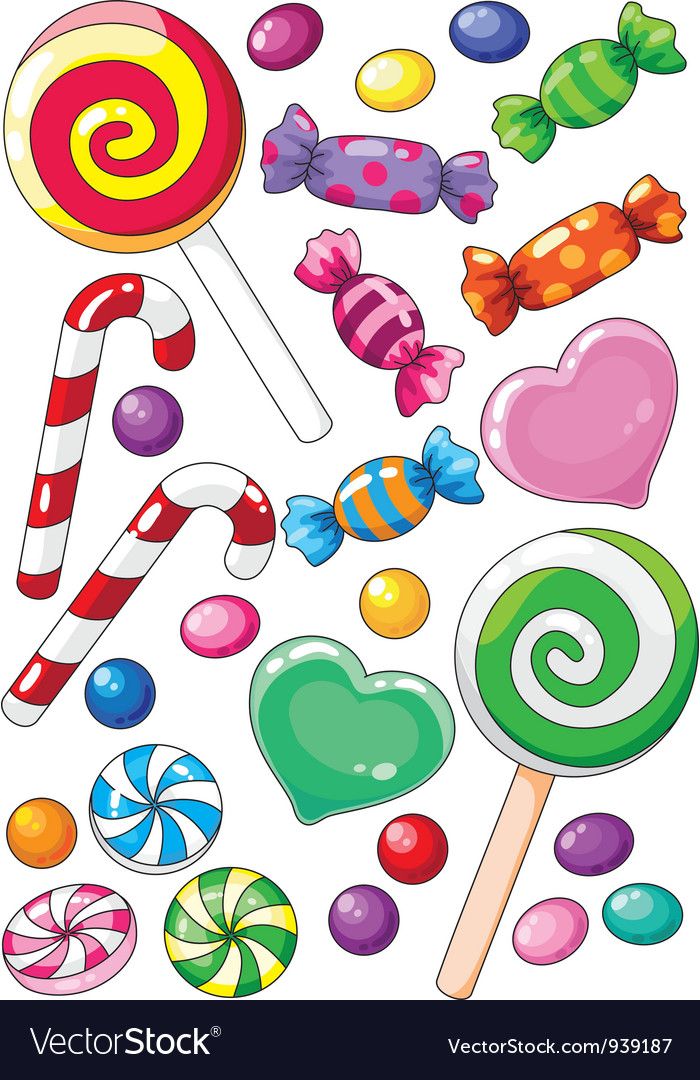 Sweets Royalty Free Vector Image - VectorStock