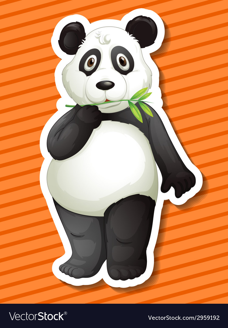 Panda Royalty Free Vector Image - VectorStock