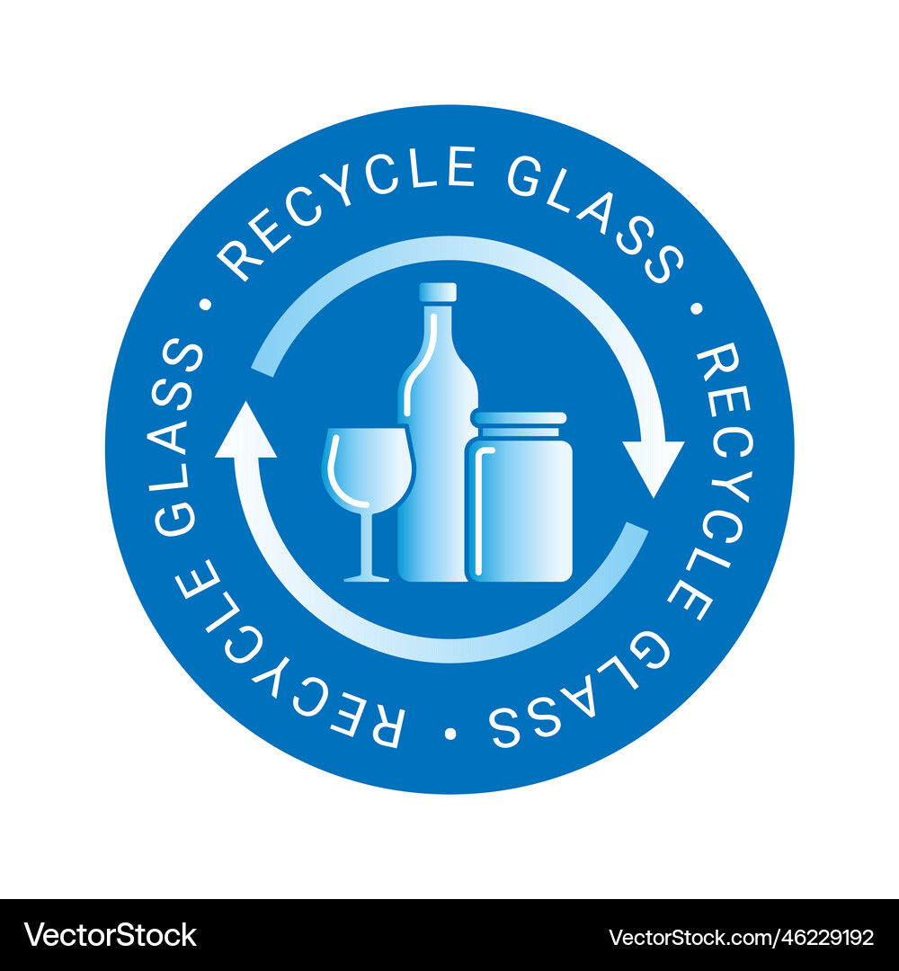 Recycle Glass Logo